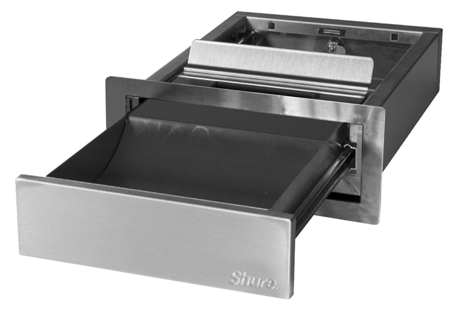 Thru wall dispensing drawer | Sliding Systems